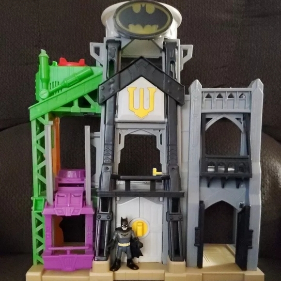 Batman | Toys | Imaginext Batman Dc Super Friends Wayne Manor Tower ...
